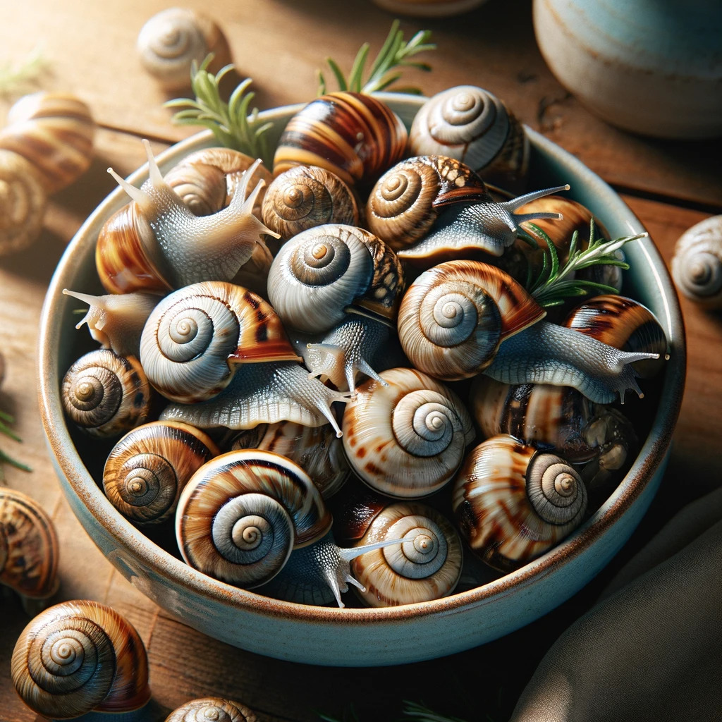 Caracóis: Uma Delicadeza Culinária Nutritiva e Histórica